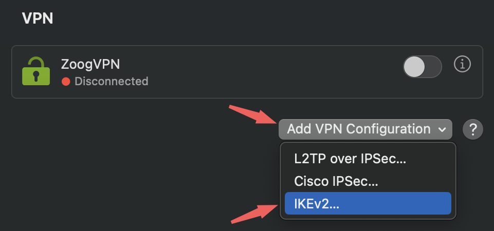 macOS Setup - ZoogVPN