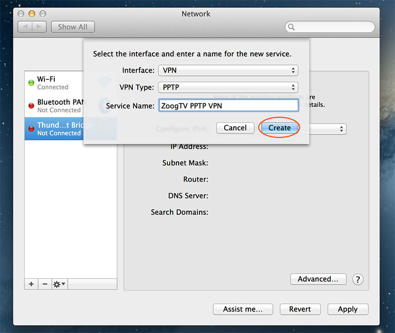macOS Setup - ZoogVPN
