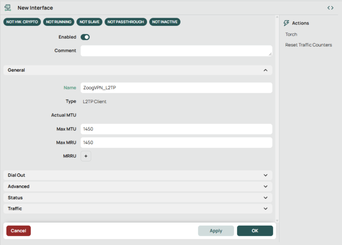 How to set up a VPN on a Mikrotik Router | ZoogVPN