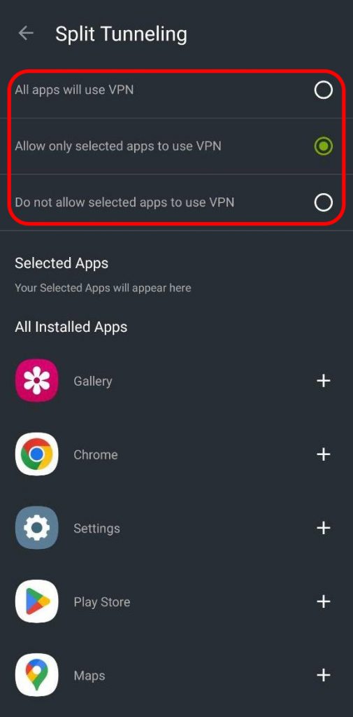 Introducing Split Tunneling On Android | ZoogVPN